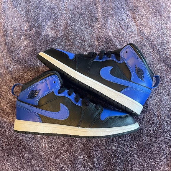 Jordan | Shoes | Air Jordan Mid Hyper Royal Blueblack | Poshmark